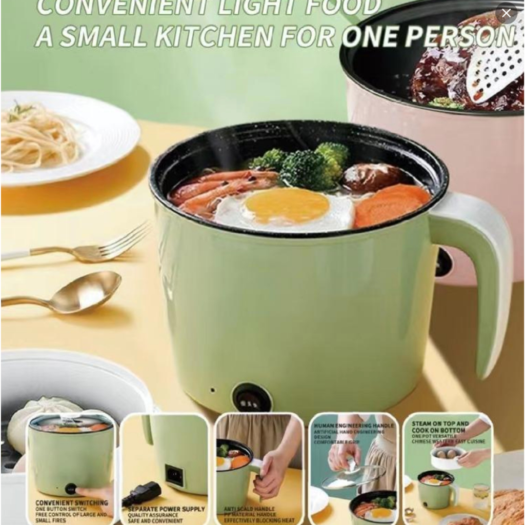 Jual multifungsi electric fry pan / panci listrik lapisan keramik ...