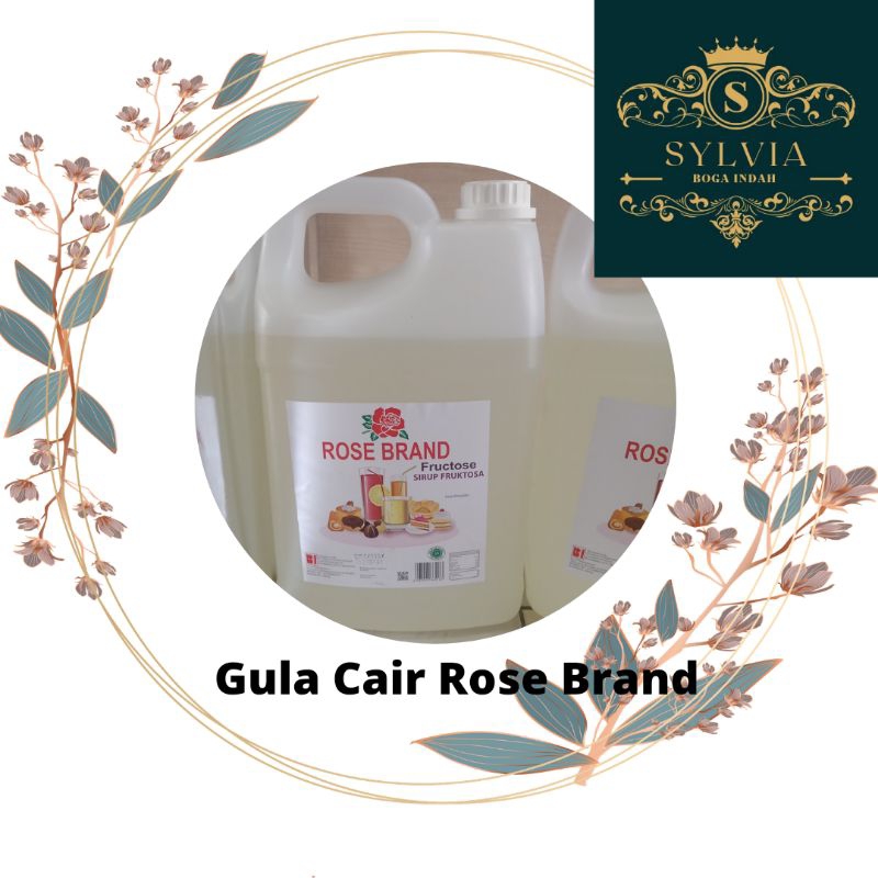 Jual Gula cair / sugar Syrup / fructosa cair Rose brand 500 gr repack ...