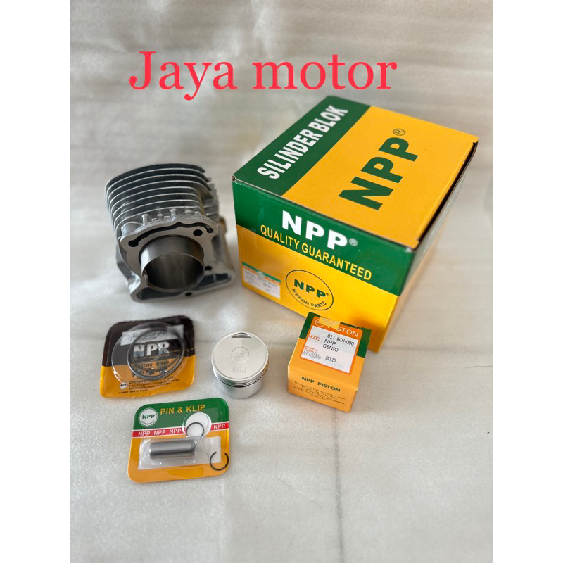 Jual Blok seher cylinder plus piston kit Genio beat new deluxe 2020 KOJ ...