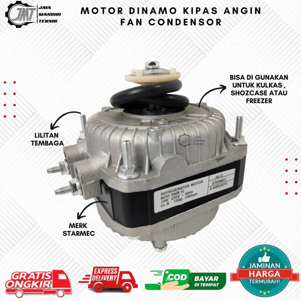 Jual FAN CONDENSOR | MOTOR DINAMO KIPAS FAN KONDENSOR 5Watt - 10Watt ...