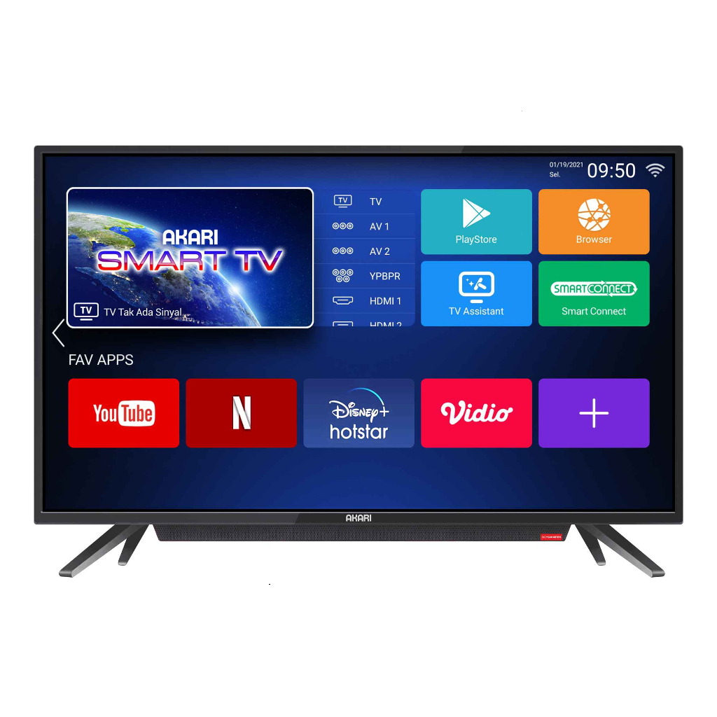 Jual TV LED AKARI AT5555B - 55 Inch /Smart Android TV - 4K UHD | Shopee ...