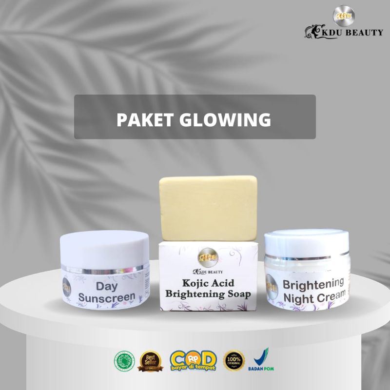 Jual Paket Glowing - Basic Skin KDU BEAUTY | Shopee Indonesia