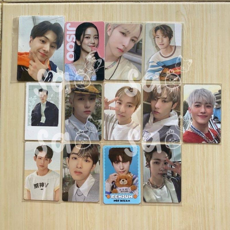 Jual PC Photocard Renjun Winwin Jaemin Jisoo Jay NCT DREAM WAYV ...