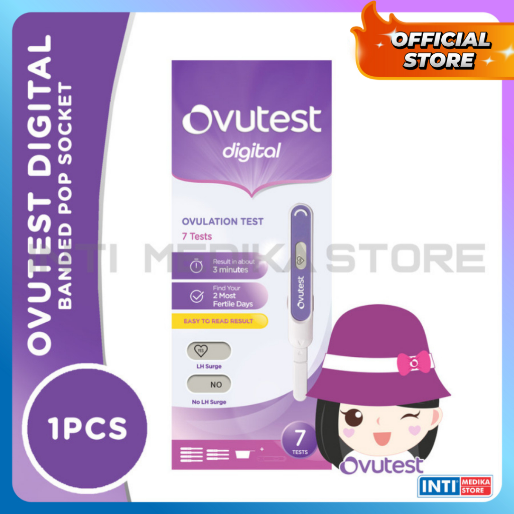 Jual SENSITIF OVUTEST - Alat Test Masa Subur DIGITAL | Ovulation Tes ...
