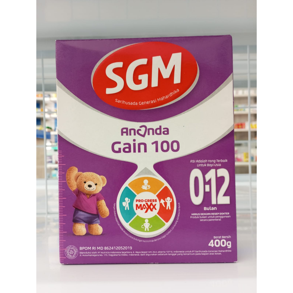 Jual [APOTEK UNIPHARMA] SGM GAIN 100 (0-12 BULAN) | Shopee Indonesia