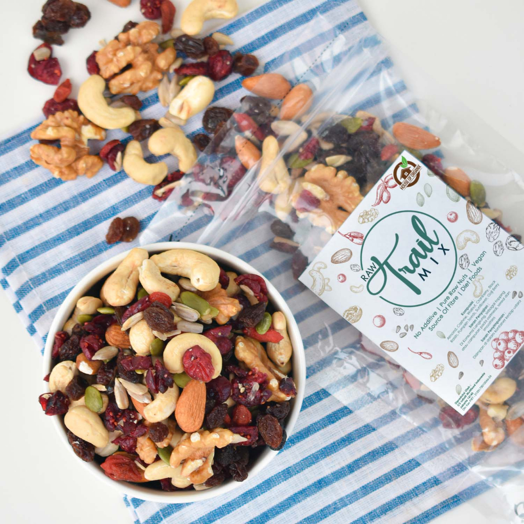 Jual Raw Trail Mix 150 Gr ( Mix Nuts & Fruits ) | Shopee Indonesia