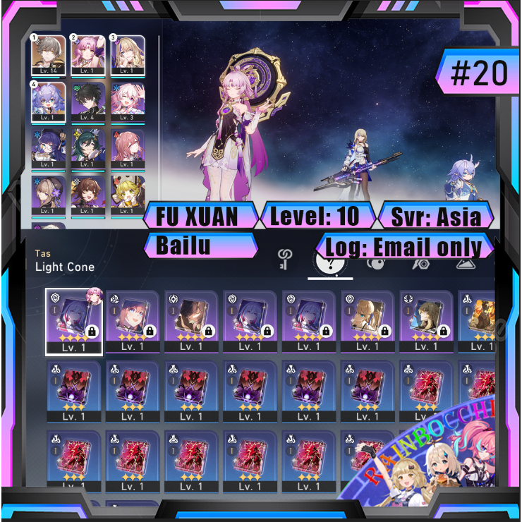 Jual HSR FU XUAN Akun Honkai Star Rail Starter / Mid | Shopee Indonesia