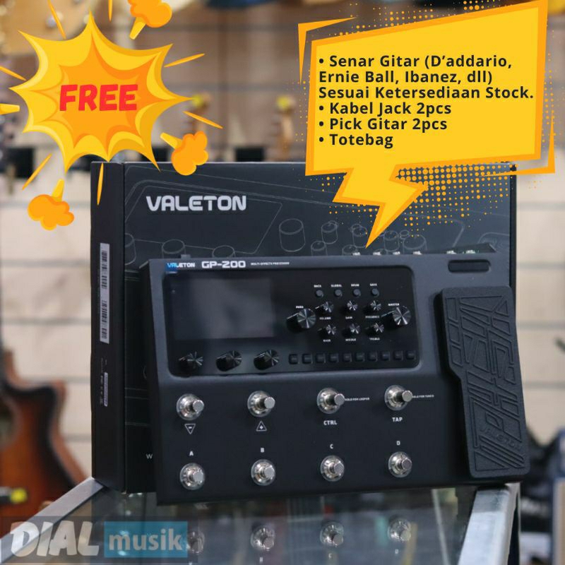 Jual Valeton GP200 Multi Effects Processor - / GP-200 / GP 200 / Multi ...