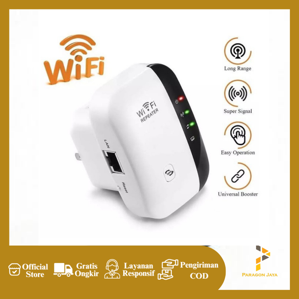 Jual Wifi Extender Pro Repeater 300Mbps Access Point Wireless Penguat ...