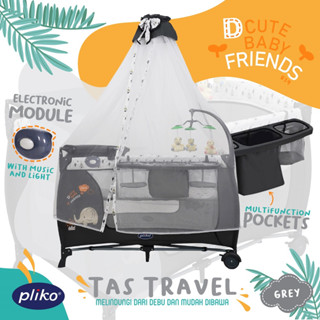 Jual Box Bayi Pliko D Cute B 839 XLR baby elle rocking tempat tidur ...