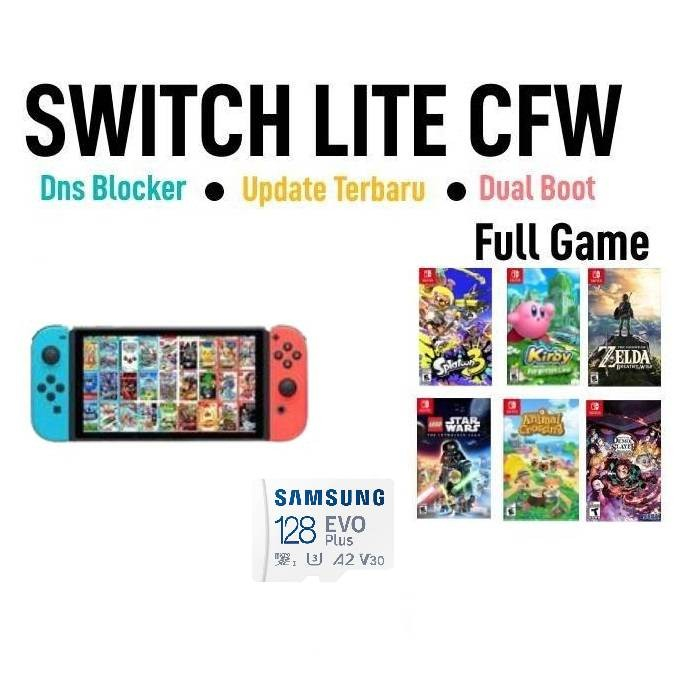 Jual Console Nintendo Switch CFW Full Game OLED V1 V2 Complete | Shopee Indonesia