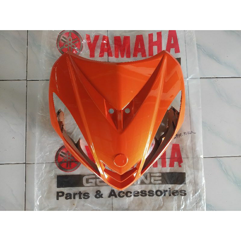 Jual Panel depan Tameng Yamaha JUPITER MX old Orange Original baru 1S7 ...