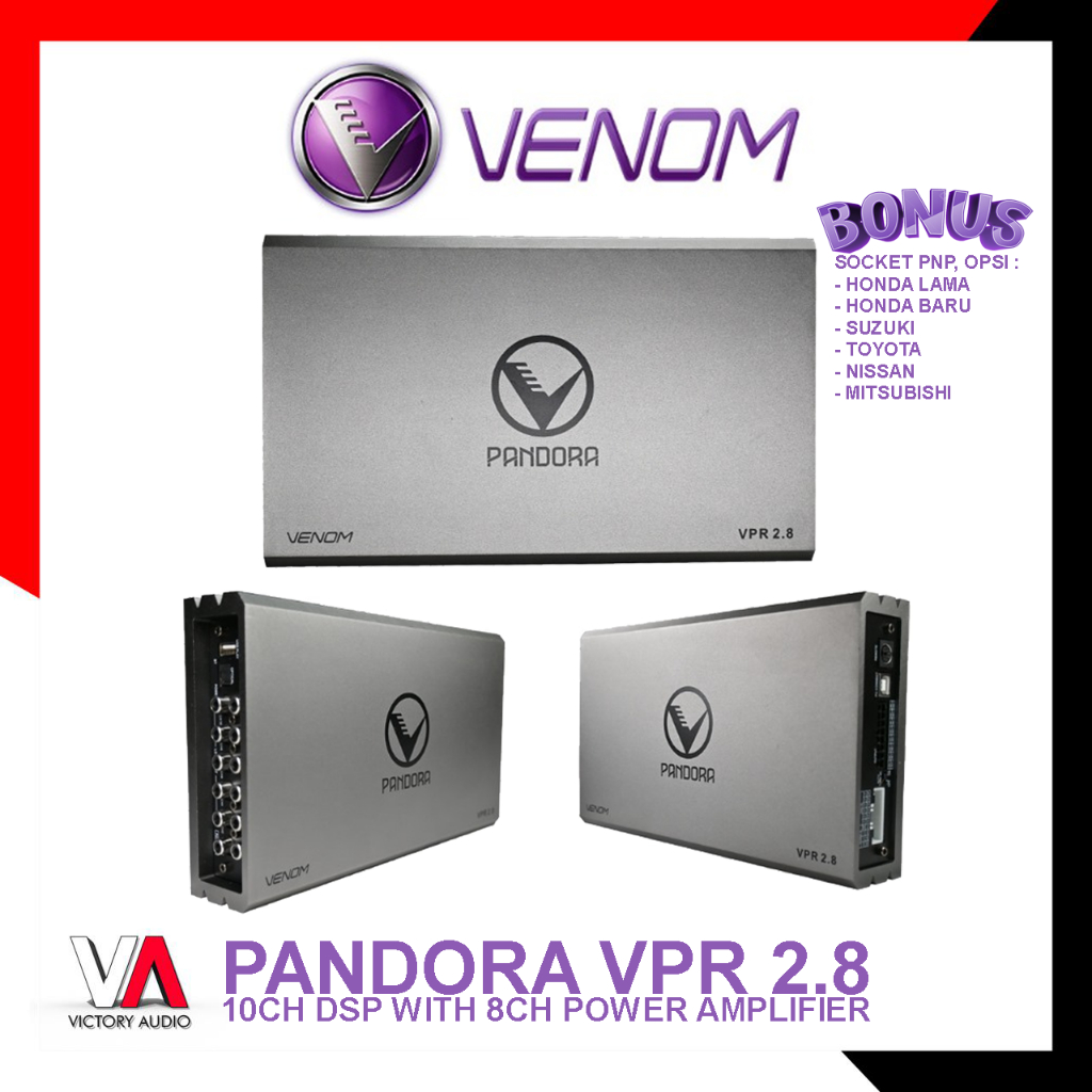 Jual BONUS SOCKET PNP - Digital Sound Processor VENOM PANDORA VPR 2.8 ...