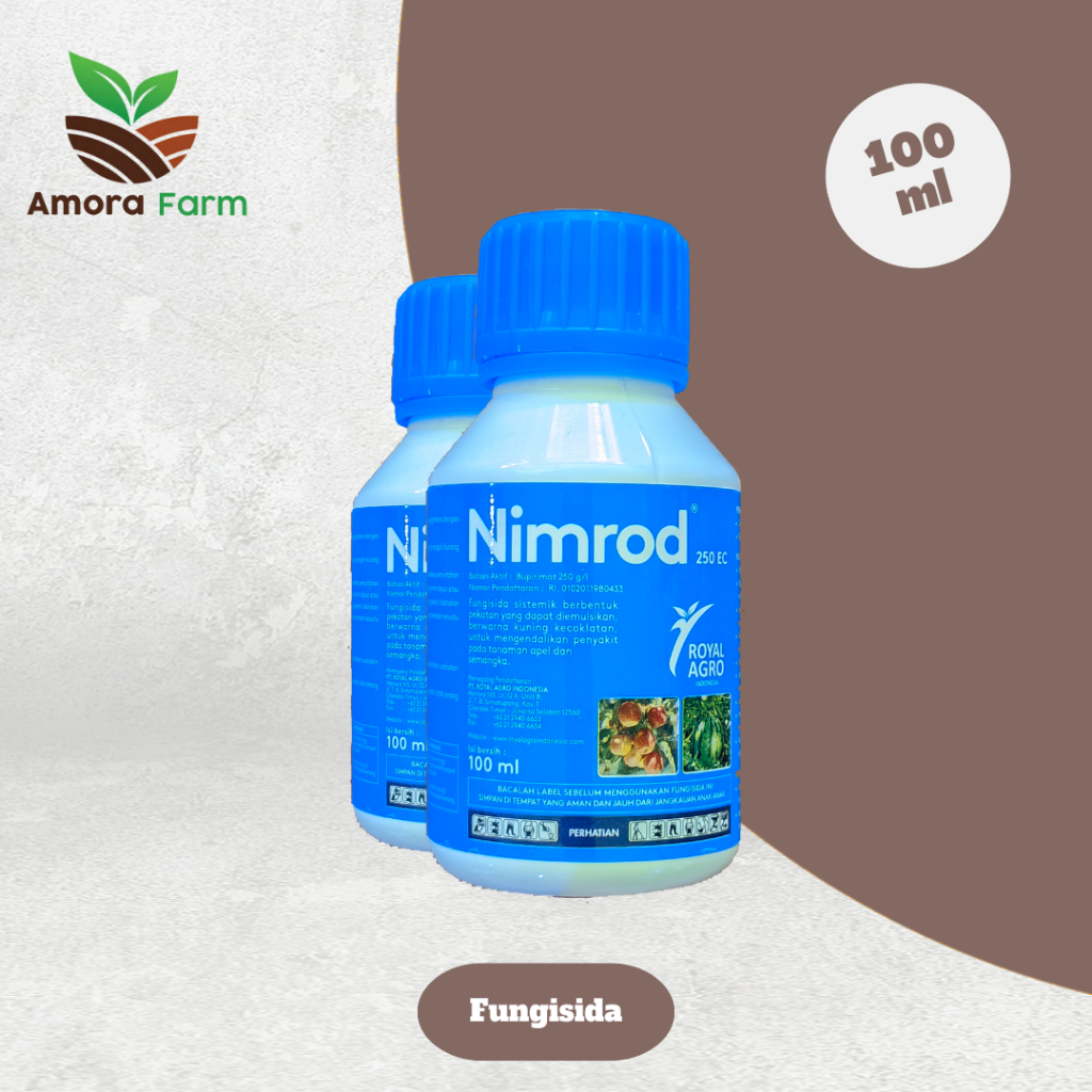 Jual Fungisida Sistemik Nimrod Bupirimat 100 ml Royal Agro Indonesia ...