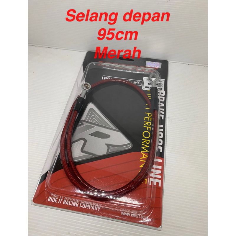 Jual Selang rem ride it racing ukuran 45cm 60cm 75cm 95cm serat karbon ...