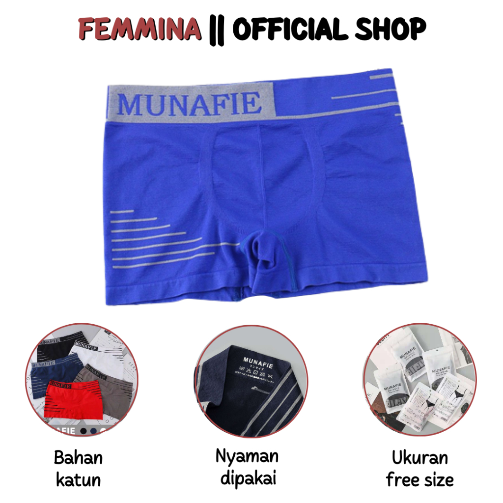 Jual XB325 BOXER Pria Celana dalam Kolor CD Underwear Men Daleman Pria ...