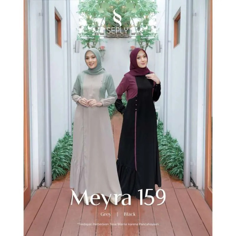 Jual MEYRA 159 GAMIS WANITA DEWASA BY SEPY | Shopee Indonesia