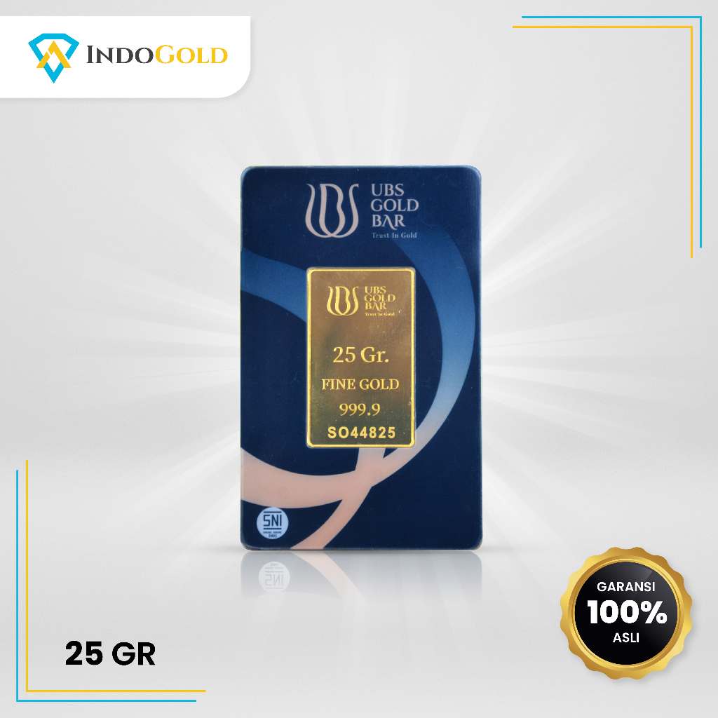 Jual Emas UBS 25 Gram Logam Mulia Garansi Uang Kembali | Shopee Indonesia
