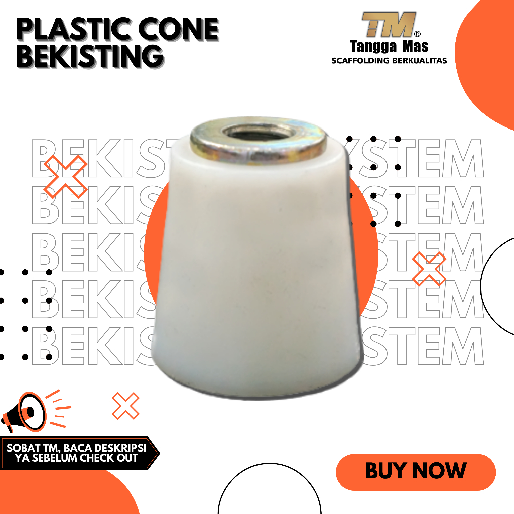 Jual PLASTIC CONE UNTUK PROYEK BEKISTING KOLOM - JUAL BEKISTING - JUAL ...