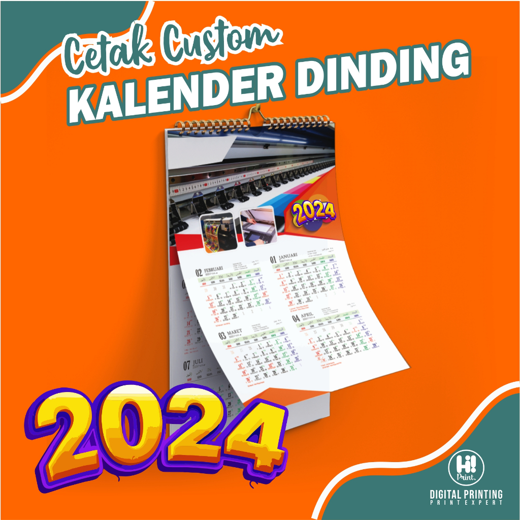 Jual Cetak Kalender Dinding Custom Isi | Shopee Indonesia