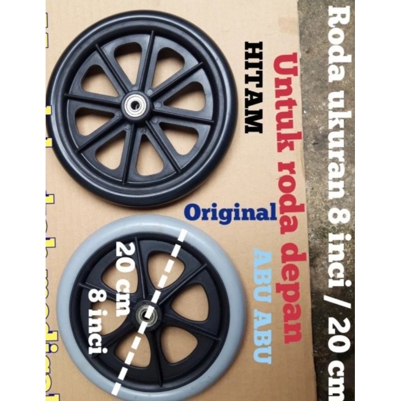 Jual Roda kursi roda ban depan | Shopee Indonesia