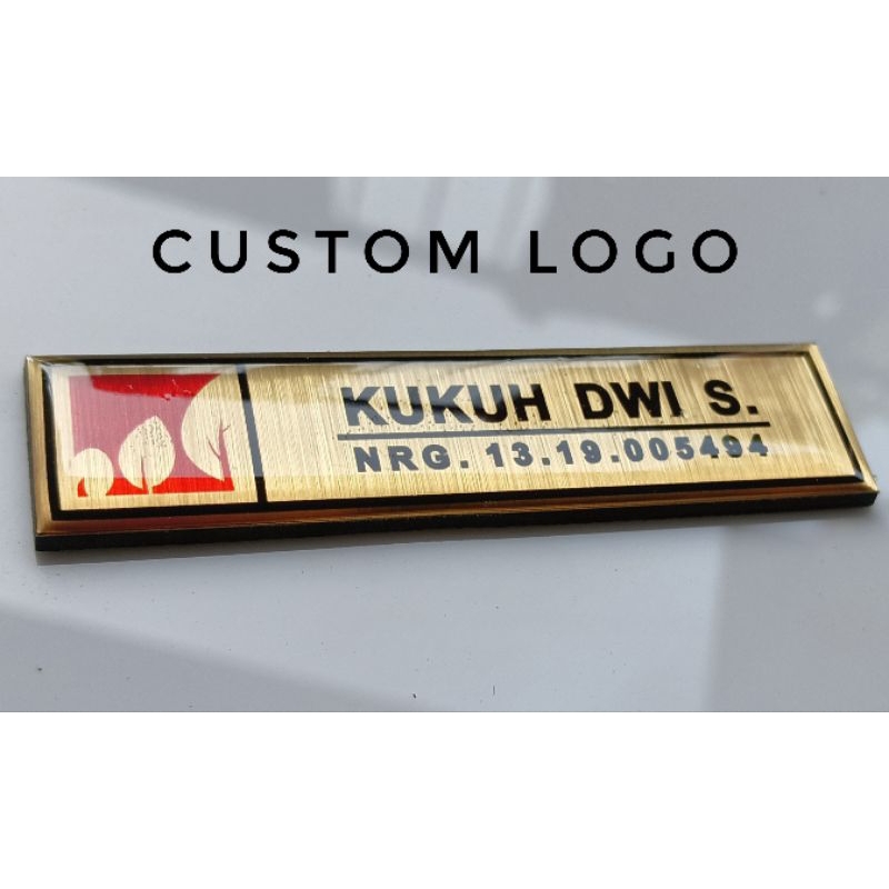 Jual Various Model of Security Name Tag / Name Tags for The Security ...