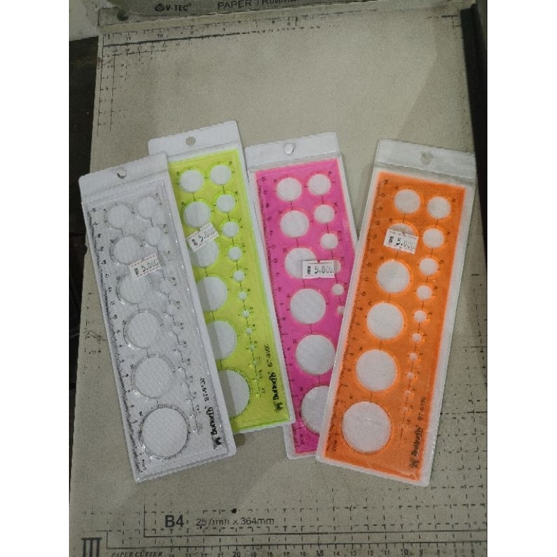 Jual penggaris bulat / penggaris lingkaran / penggaris mal lingkaran ...