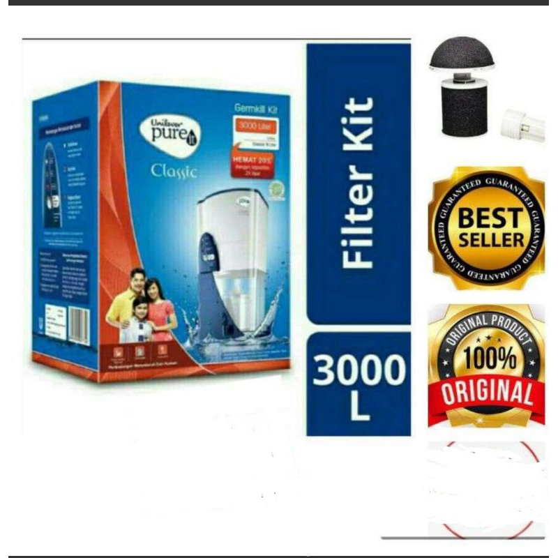Jual Unilever Pure it 3000 Liter filter utk Classic 9 Ltr / 23 Ltr ...