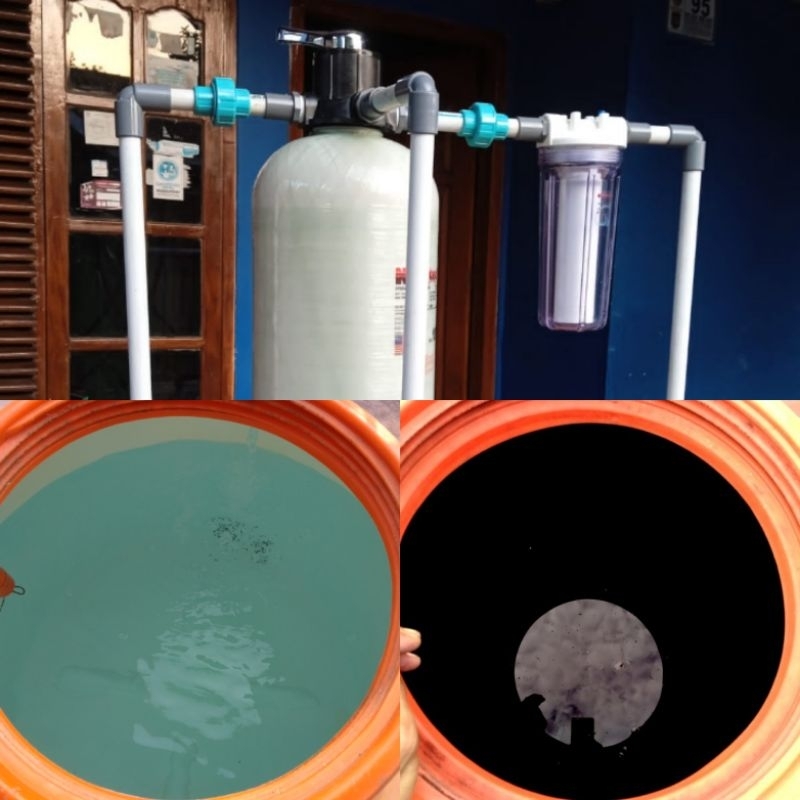 Jual paket pasang filter air sumur bor pdam toren nanotec/filter air ...