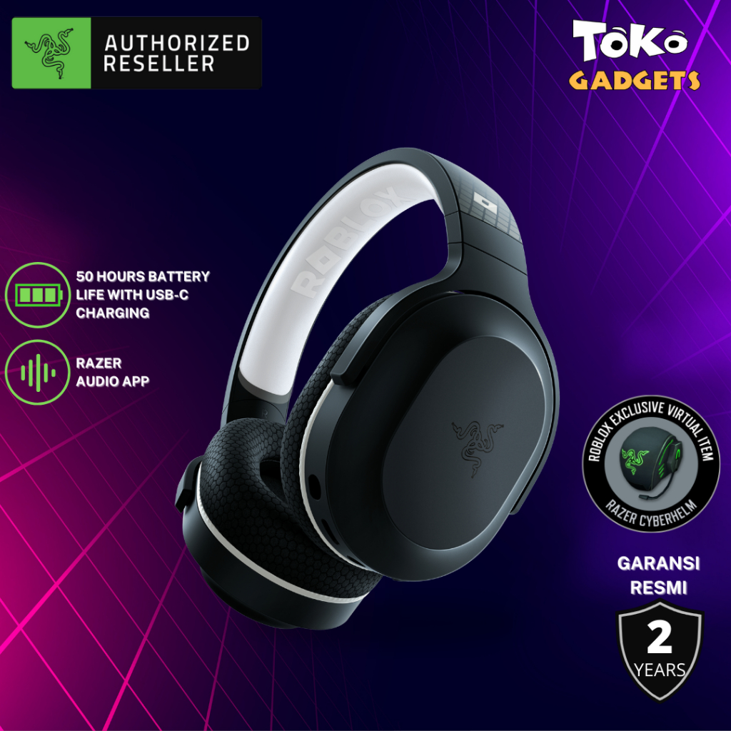 Jual Razer Barracuda X Roblox Edition Wireless Bluetooth Multiplatform ...