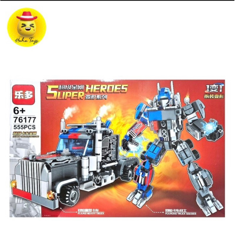 Jual Optimus prime 76177 brick building block | Shopee Indonesia