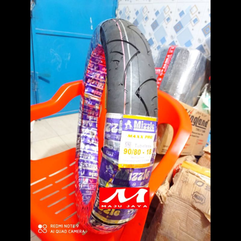 Jual ban mizzle tubeles 90/80-18 ban donat ring 18 ban montor thunder ...