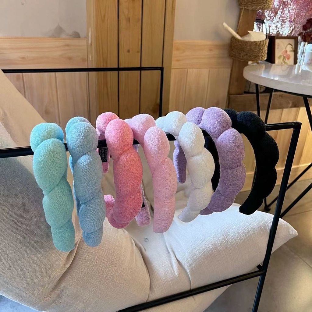 Jual GIRLS KINGDOM Viral Bando Korean Fluffy Head Band / Bando Korea ...