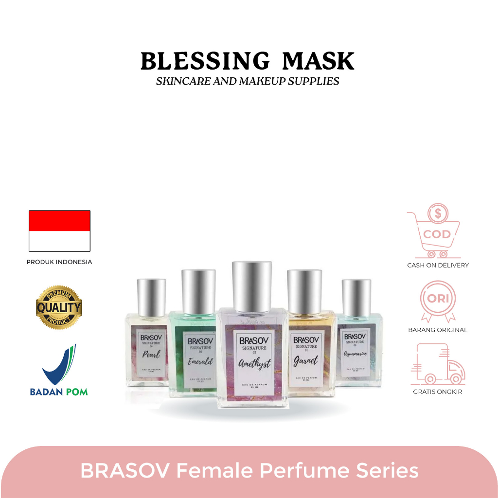 Jual BRASOV Parfum Female | Eau De Parfume Signature Parfum Spray ...