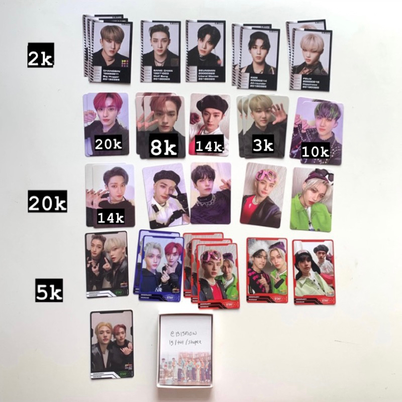 Jual photocard stray kids oddinary odd chan lino changbin hyunjin han ...