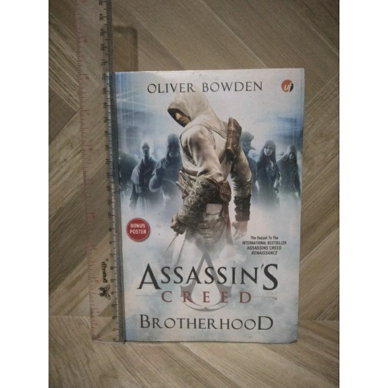 Jual NOVEL ORIGINAL Assassin's Creed Brotherhood By Oliver Bowden | Shopee Indonesia