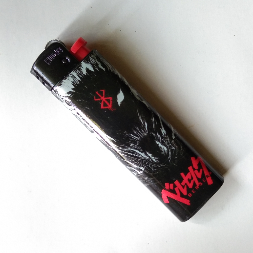 Jual korek api custom berserk | korek api custom guts | korek api anime ...