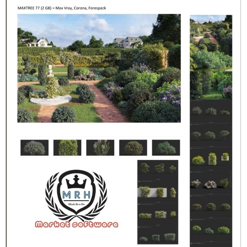 Jual MAXTREE - PLANT MODELS VOLUME 77 | Shopee Indonesia