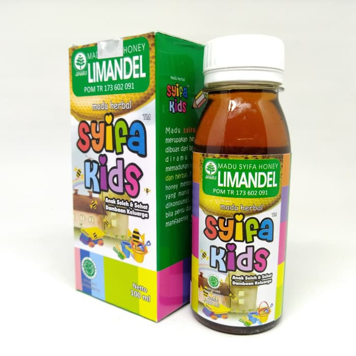 Jual Madu Amandel Anak Syifa Kids Limandel Mengobati Radang Amandel ...