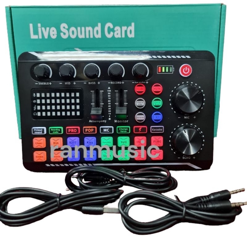 Jual LIVE SOUNDCARD PRO F998 BLUETOOTH AUDIO MIXER LIVE BROADCAST RECORDING | Shopee Indonesia