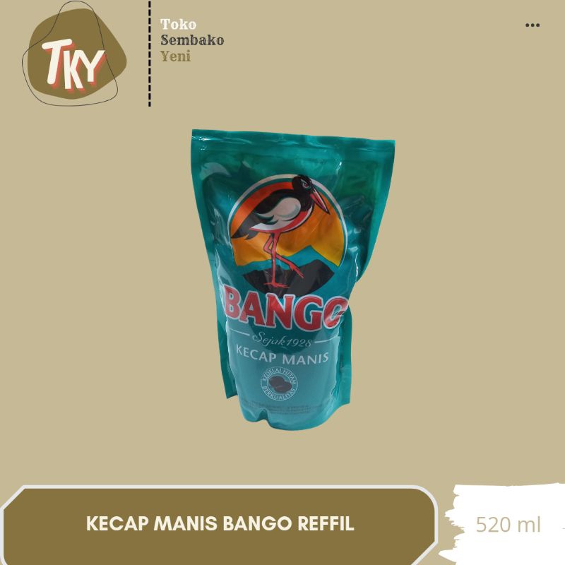 Jual Kecap Manis Bango Refill 520 ml | Shopee Indonesia