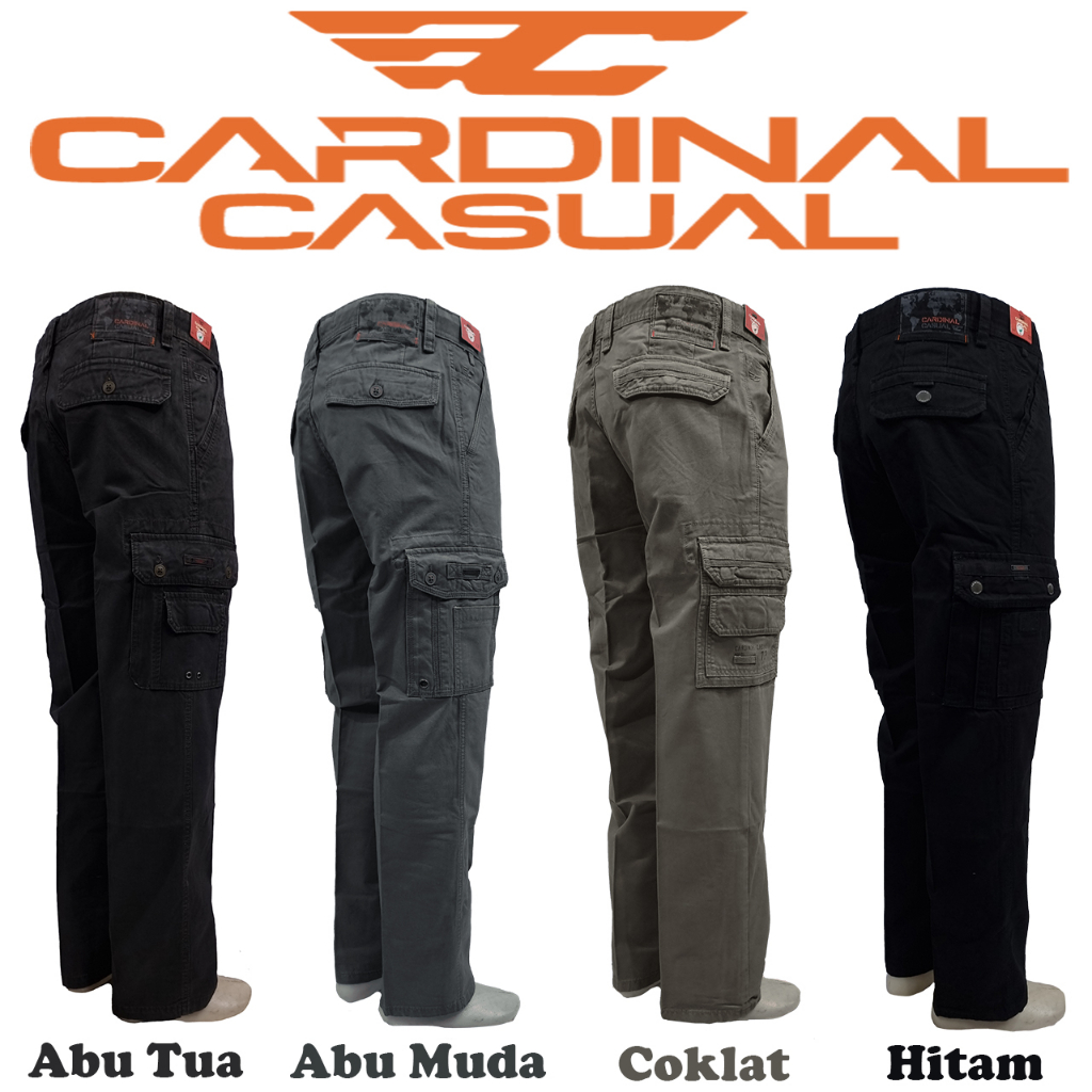 Jual Cardinal Cargo Panjang 100% Original Bahan Katun | Shopee Indonesia