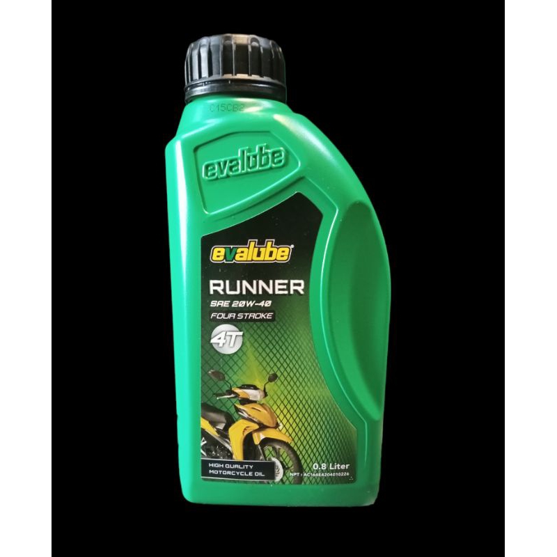 Jual OLI EVALUBE 4T RUNNER 800ml. ( SAE 20w-50 ) asli produk | Shopee ...