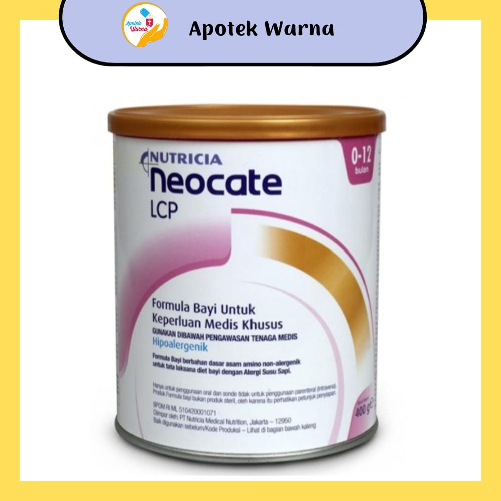 Jual NUTRICIA NEOCATE LCP 400g | Shopee Indonesia