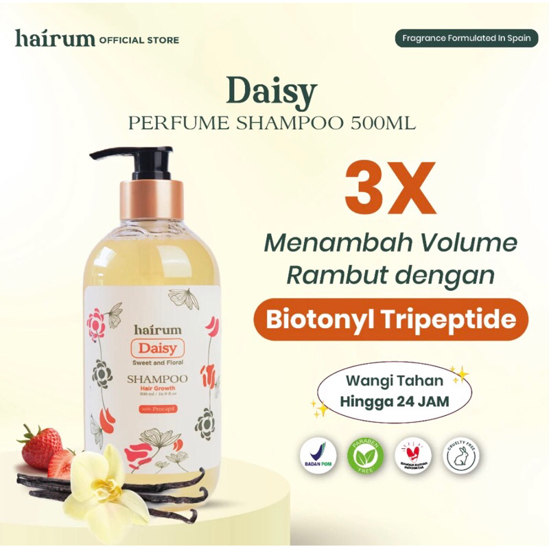 Jual Hairum Daisy Shampoo Parfum / Perfume Ekstrak Procapil | Shopee ...