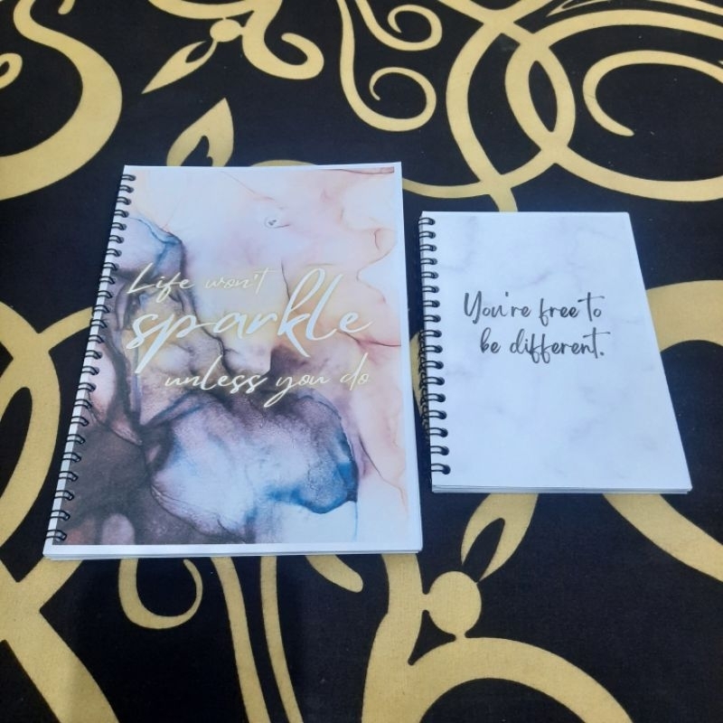 Jual CUSTOM Notebook Spiral A5 A6 / Buku Catatan / Jurnal / Notepad ...