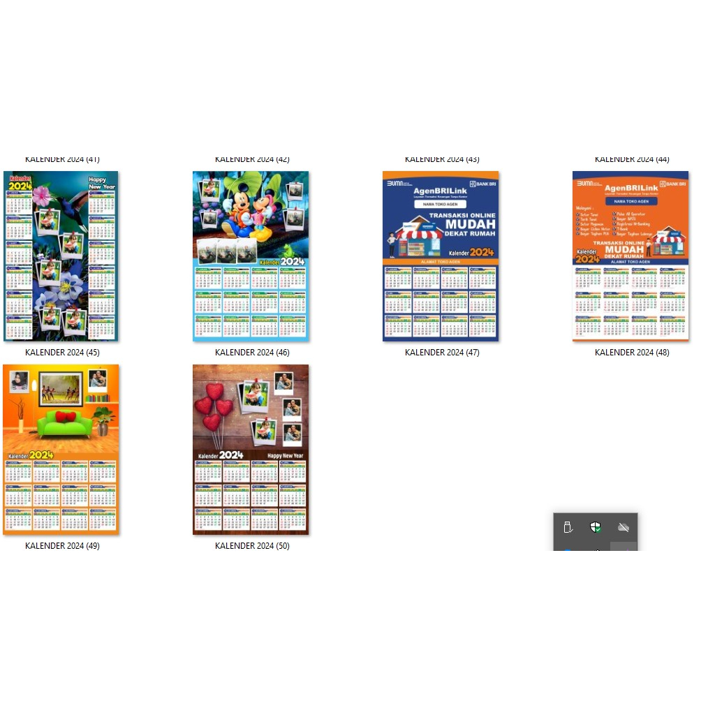 Jual Kalender 2025 custom+Klem Besi | Shopee Indonesia