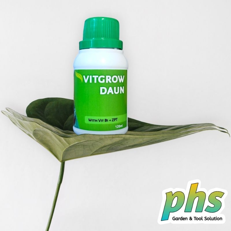 Jual VITGROW DAUN - Pupuk Cair Nutrisi Tanaman Daun Kemasan 120ml ...