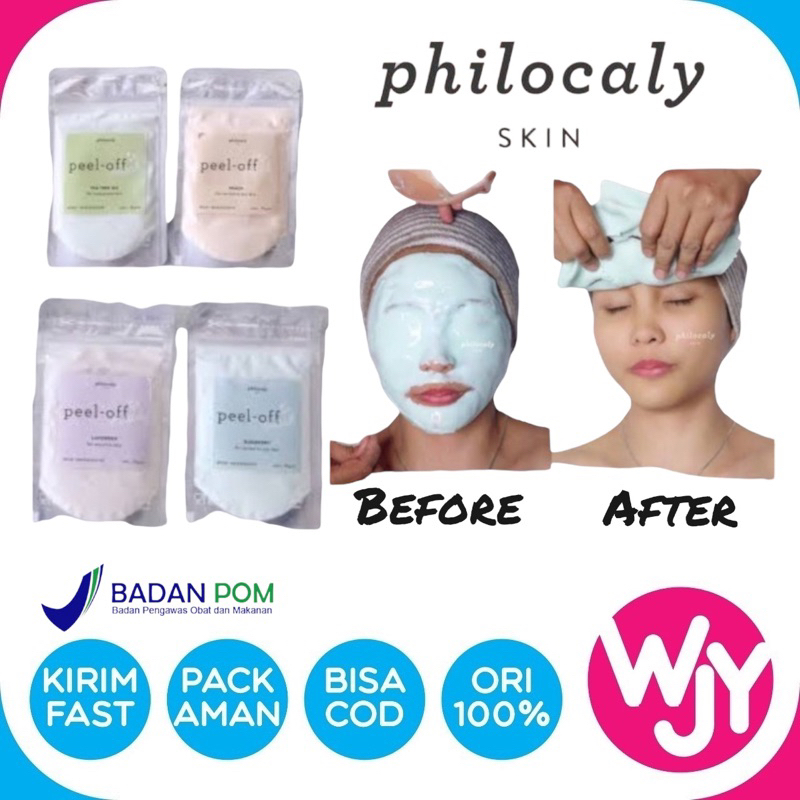 Jual PHILOCALY PEEL OFF MASK ORIGINAL PHILOCALLY RUBBER MASK BPOM ...