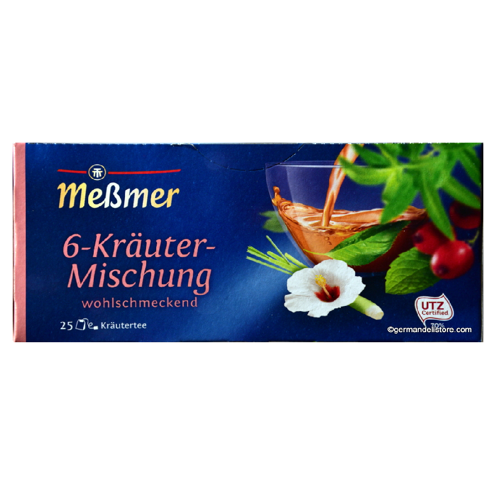 Jual Messmer Herbal Tea 6 Herbs Blend Tea 25 x 2 Gram | Shopee Indonesia